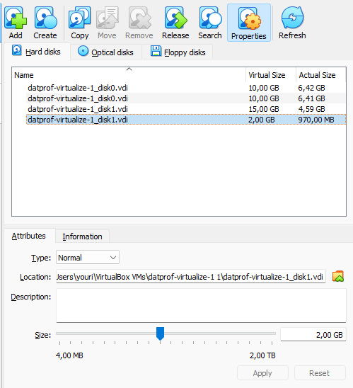 Setting Up The DATPROF VM (Oracle VirtualBox)